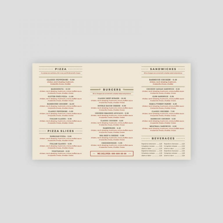 Menus Archives – Print Dynamics